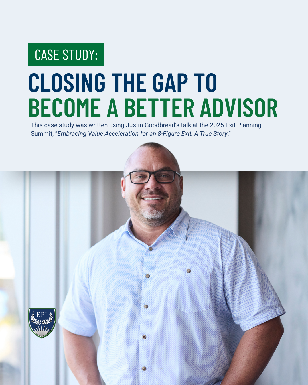 Closing the Gap to Become a Better Advisor: A Case Study